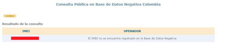 🥇 Consultar y verificar el IMEI Colombia [2024] | Govco.co